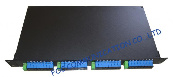 Pon / Lan Rack Mount Fiber Plc Splitter 1x2 , 1x4 , 1x8 , 1x16 , 1x32 ...
