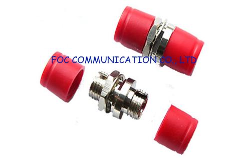 Diamond Type Fiber Optic Adapter For FTTH , RoHS optical cord adapter