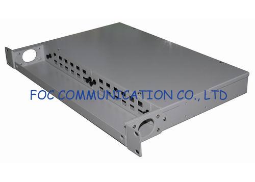 24Port E2000 Fiber Optic Patch Panel Full Loaded Adapters And Pigtails ...