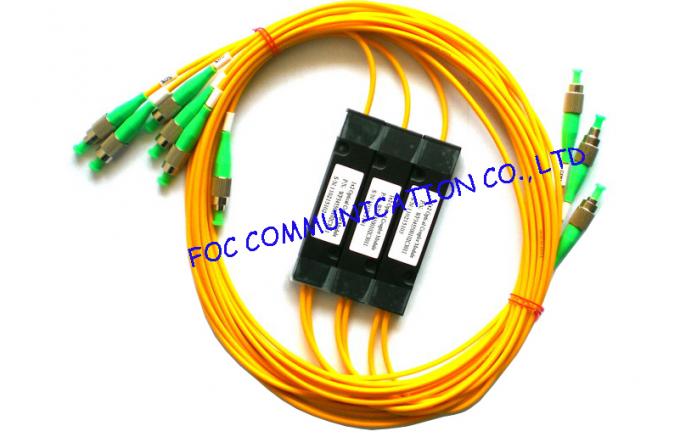 FBT Fiber Splitter, ABS Module Type Multimode Fiber Splitter with 3.0mm ...