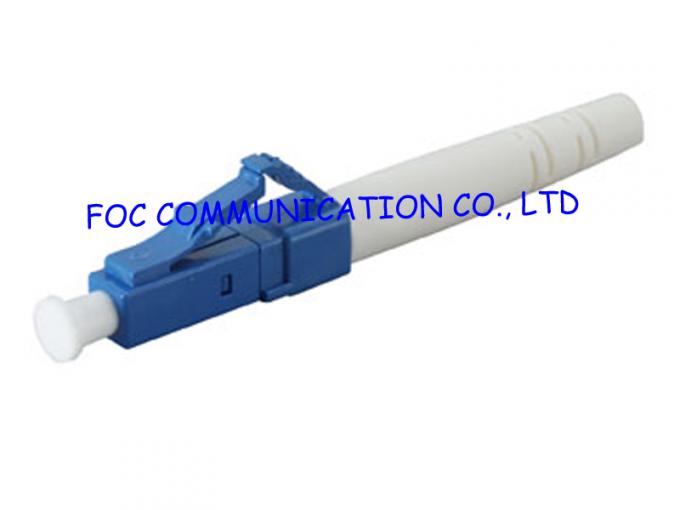 Simplex LC Optical Fiber Connector High Precision Ferrule, Optical ...