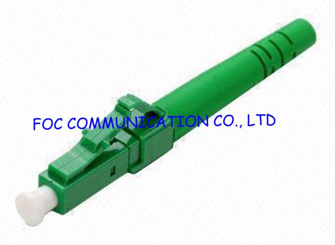 Singlemode LC/APC Fibre Optic Connectors, Fiber Optical Network Cable ...