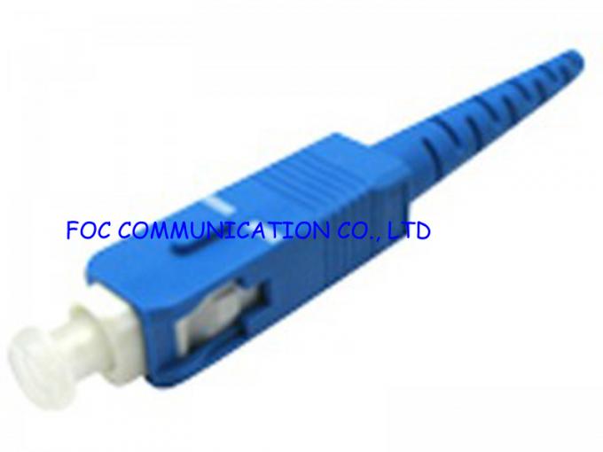 Simplex Fiber Optic Connectors SC 2.0mm High Precision Alignment For FTTX