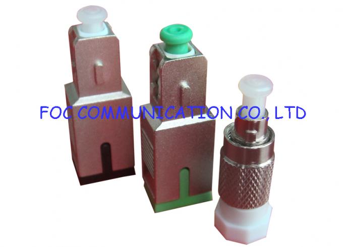 SC / APC Fiber Optic Attenuator 0dB to 25dB / single mode fiber attenuator