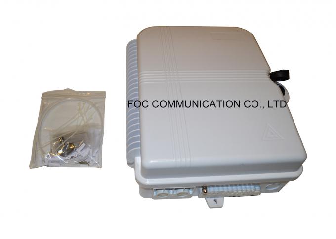 Outdoor Fiber Terminal Box 24 Core With 1:16 PLC Cassette Type Using ...