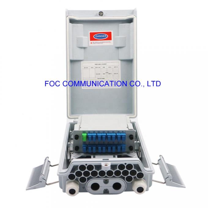 FTTx 1×16 PLC SC UPC Cassette Fiber Splitter Box FATM-0416L