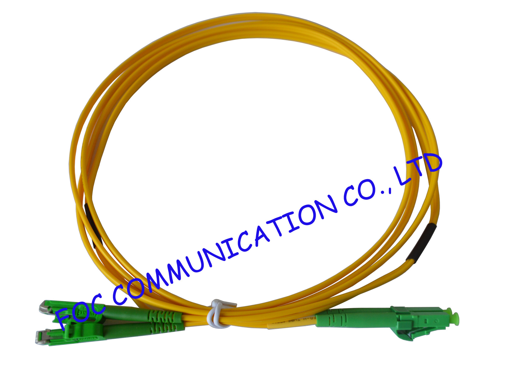 LX.5 / APC - LC / APC fiber optic patch cables SFF Type Suitable For FTTH
