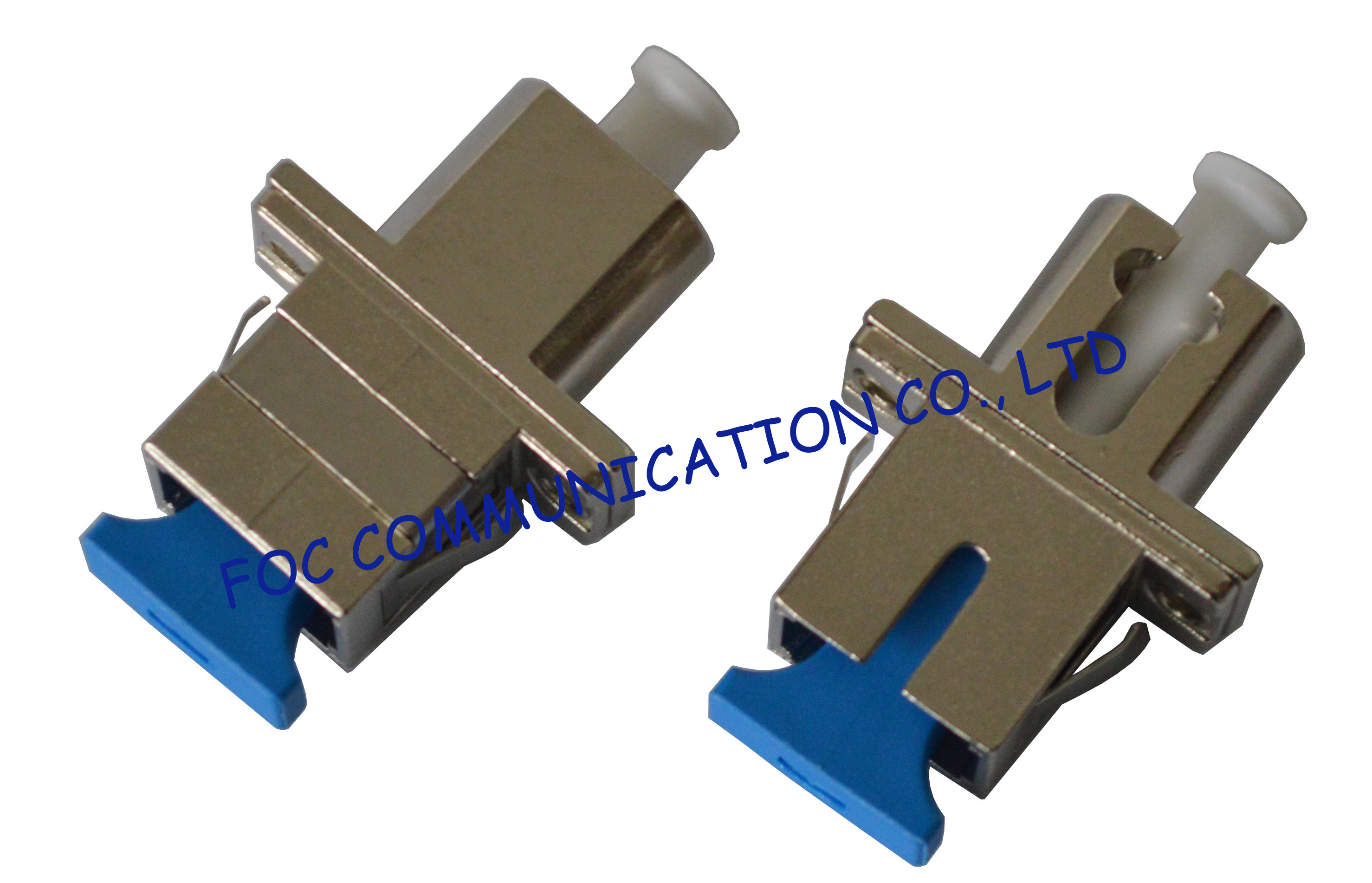 LC - SC Hybrid Optical Fiber Adapter , Singlemode Fiber Optic Cable Adapter