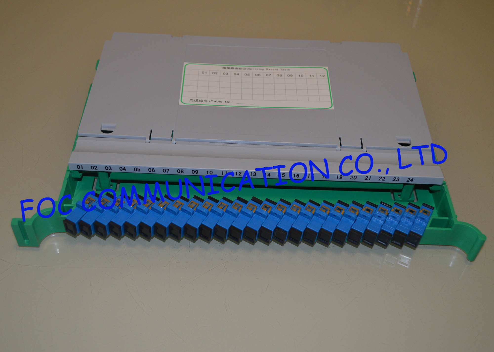 Fiber Optic Splice Module Compact Design for Storaging Adapters and ...