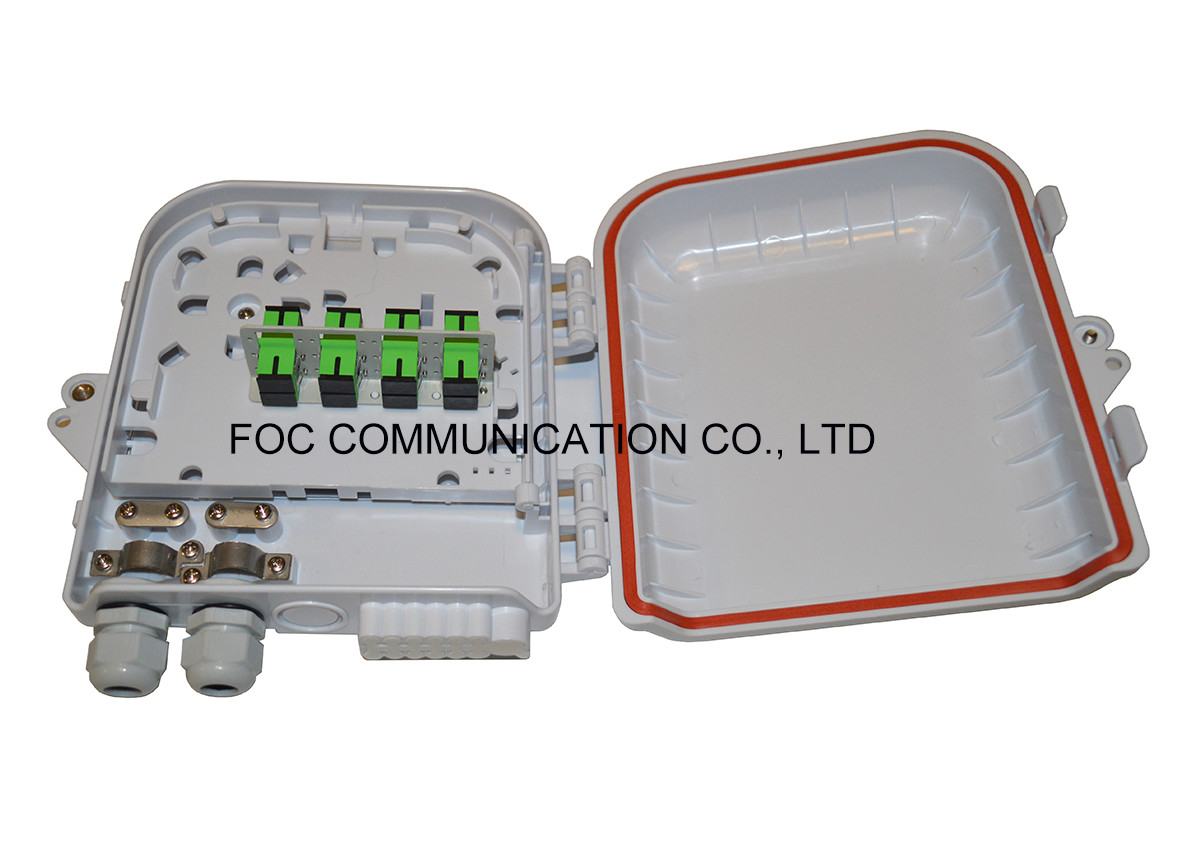 Fiber Splitter Termination Box 12 Core Loaded With 1x8 PLC Blockless